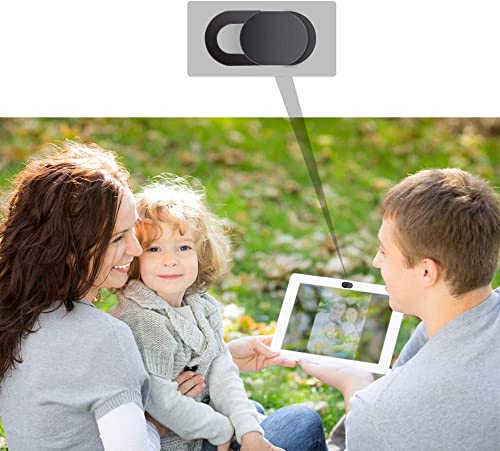 Camera Cover 6 PCS, Webcam Cover Slide,Ultra-Thin Webcam Cover Slide for Laptop, MacBook, PC, Cell Phone and More Accessories,Protect Your Privacy and Security