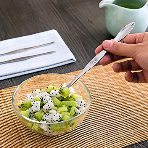 ccHuDE 10 Pcs Mini Natural Wood Crab Lobster Hammer Mallets and 2 Pcs Stainless Steel Crab Leg Forks Seafood Tool Sets