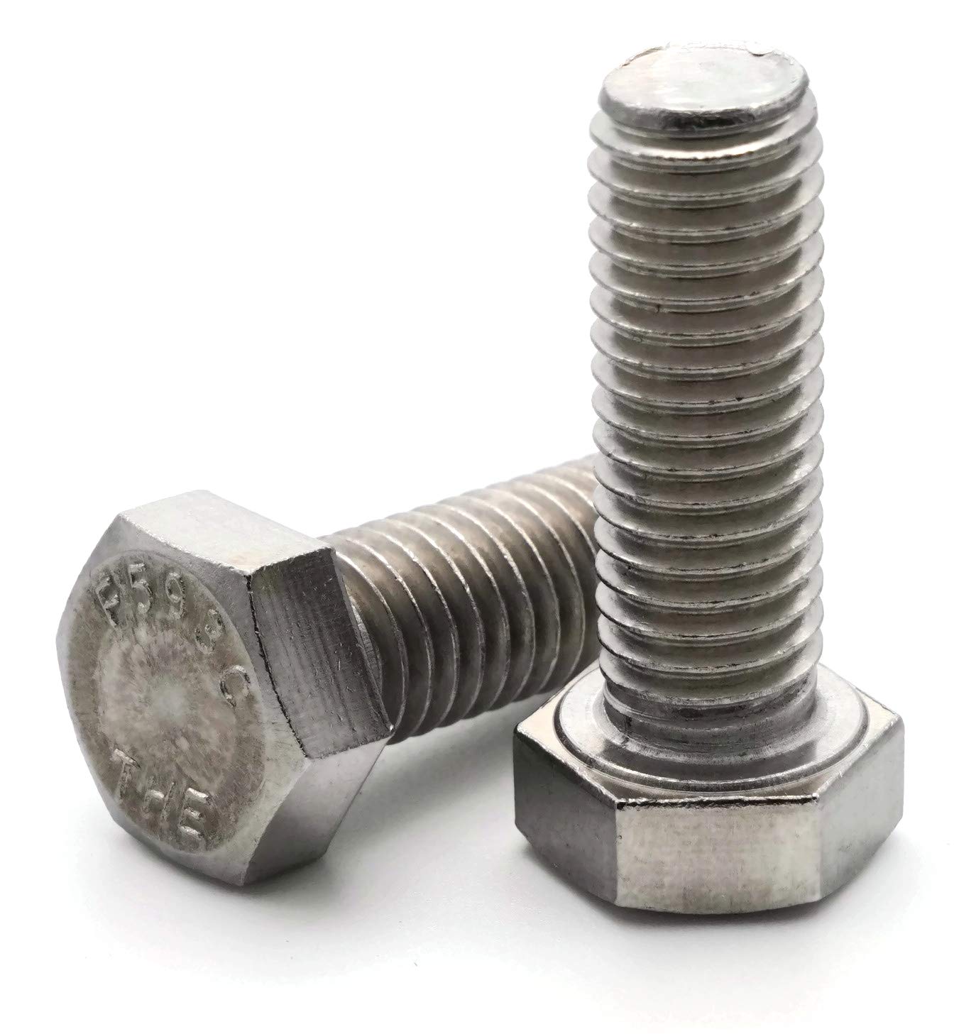 Hex Tap Bolt 18-8 Stainless Steel - 3/8"-16 x 1-1/4" Qty-100
