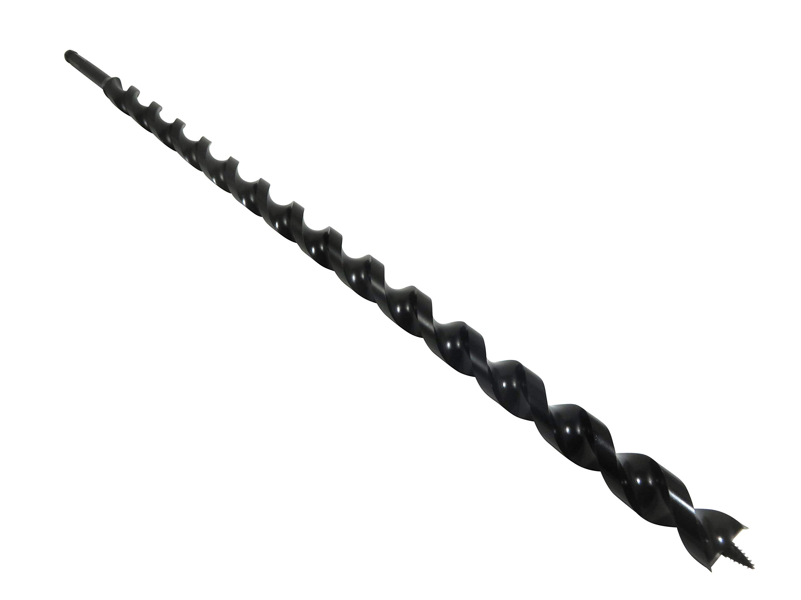 WoodOwl 07824 Double Cut 5/8" x 24" Ultra Smooth Deep Cutting Utility Auger Bit PTFE Coated