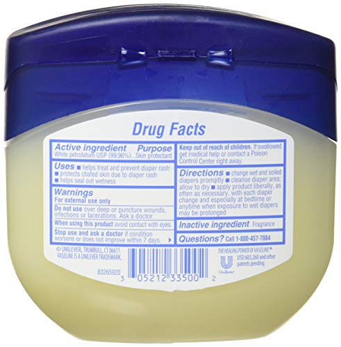Vaseline Ptrlm Jel Baby Size 13z