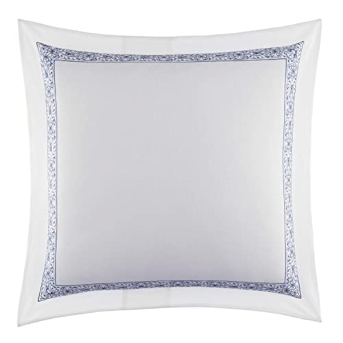 Laura Ashley Home - Twin Comforter Set, Cotton Bedding with Matching Sham & Bed Skirt, Stylish Home Decor (Charlotte Blue, Twin)