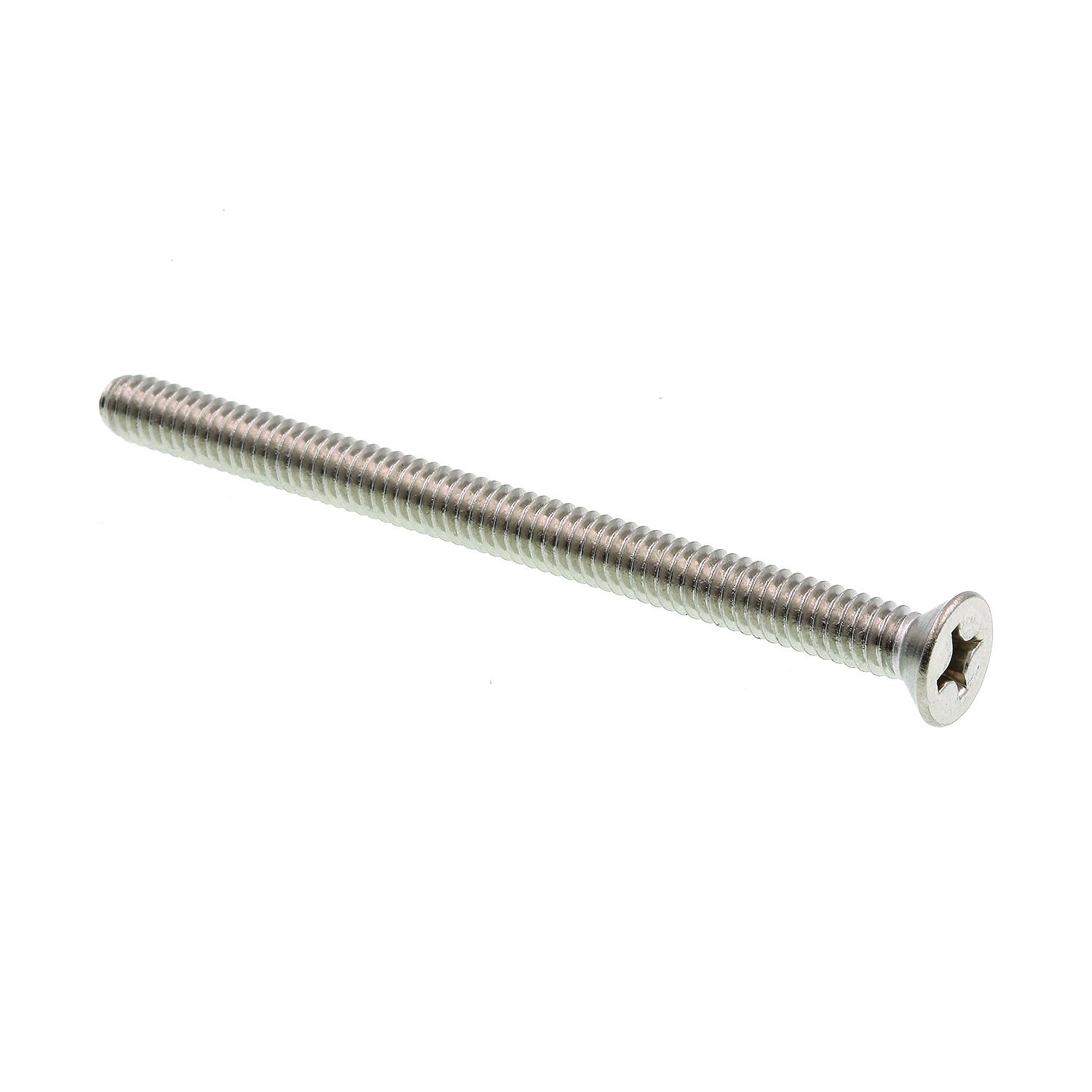 Prime-Line 9002125 Machine Screws, Flat Head, Phillips Drive, 1/4 In.-20 X 3-1/2 In., Grade 18-8 Stainless Steel (15 Pack)
