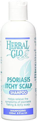 HERBAL GLO Psoriasis & Itchy Scalp Shampoo, 0.02 Pound