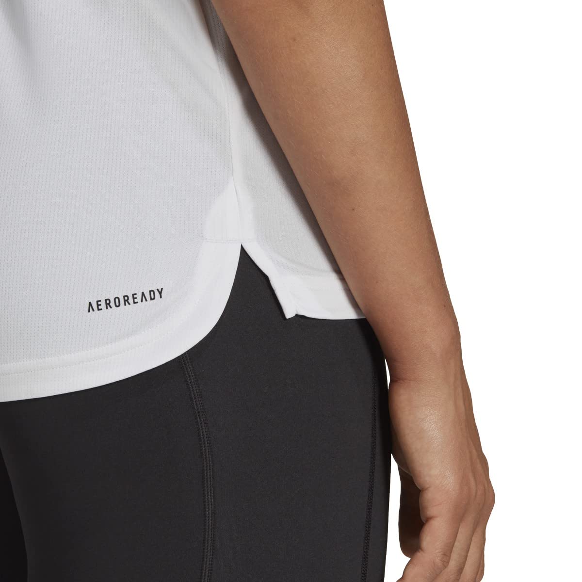 adidas AEROREADY Designed 2 Move Logo Sport Tank Top Crew Blue/White MD