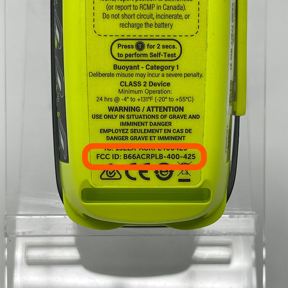 ACR ResQLink 400 GPS Personal Locator Beacon Survival Kit