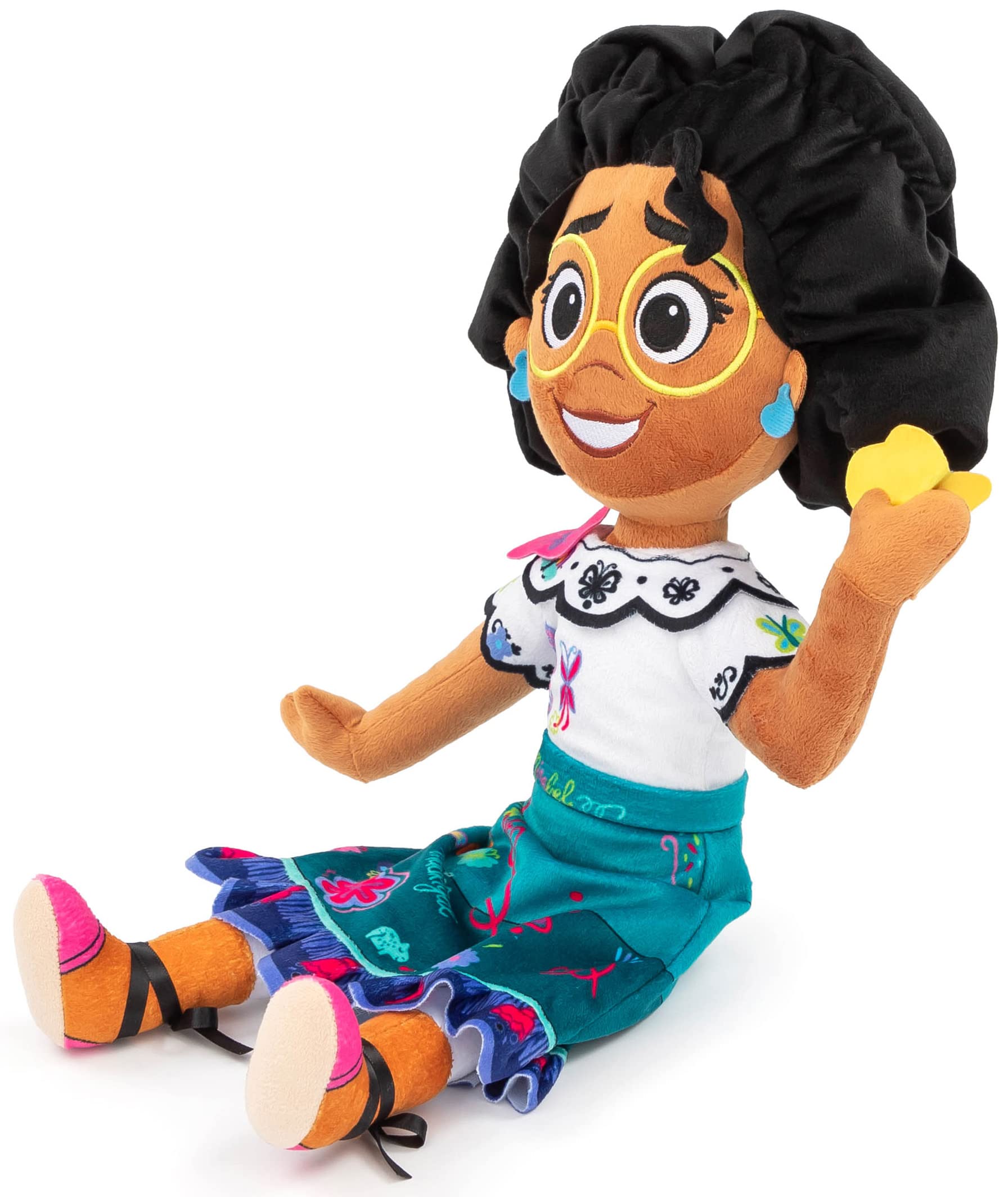 Encanto Mirabel Plush Stuffed Pillow Buddy - Super Soft Polyester Microfiber, 22 inch (Official Disney Product)