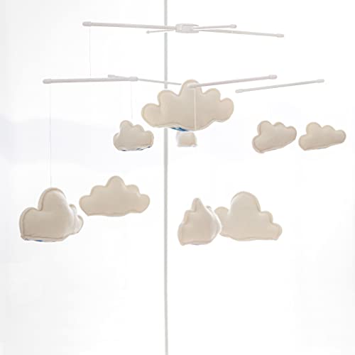 Happiest Baby Sky Mobile Nursery Decor - Securely Attaches to SNOO