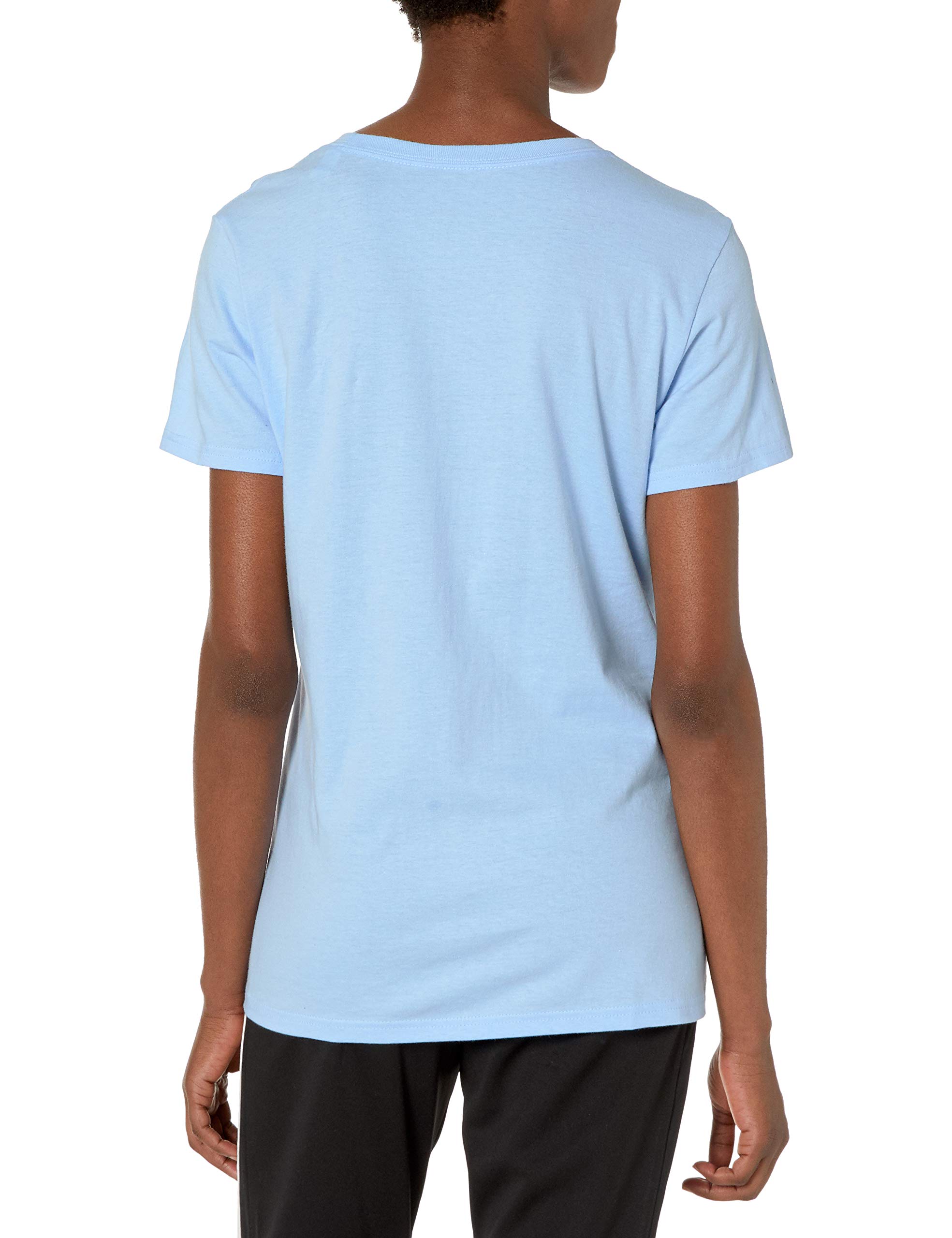 adidas Basic Badge Of Sport Tee, Glow Blue/White, X-Small