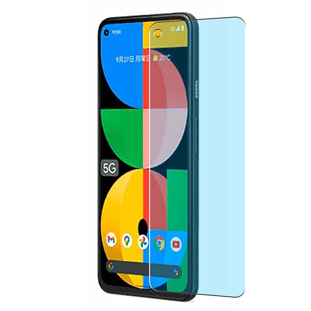 Puccy 3 Pack Anti Blue Light Screen Protector Film, compatible with Google Pixel 5a (5G) TPU Guard （ Not Tempered Glass Protectors ） New
