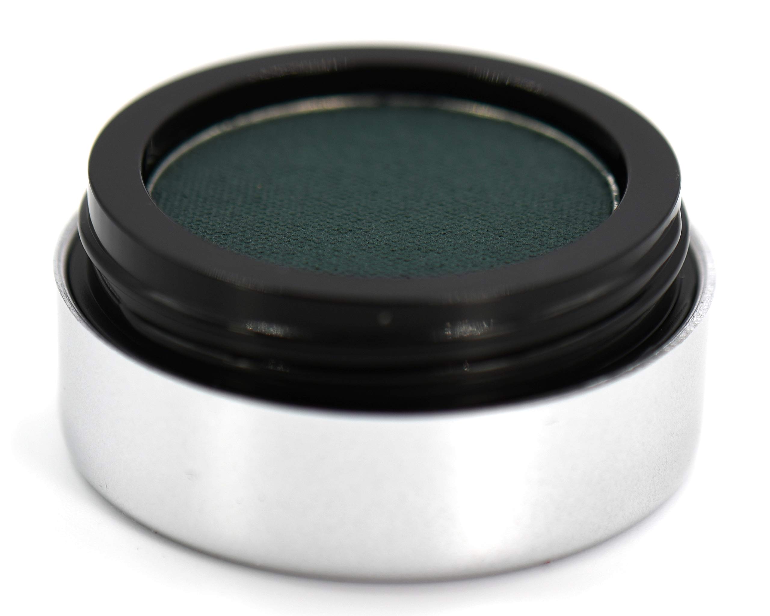 Pure Ziva Matte Forest Emerald Green Cake Eyeliner & Pressed Eyeshadow, Water Activated Powder; Gluten & Cruelty Free