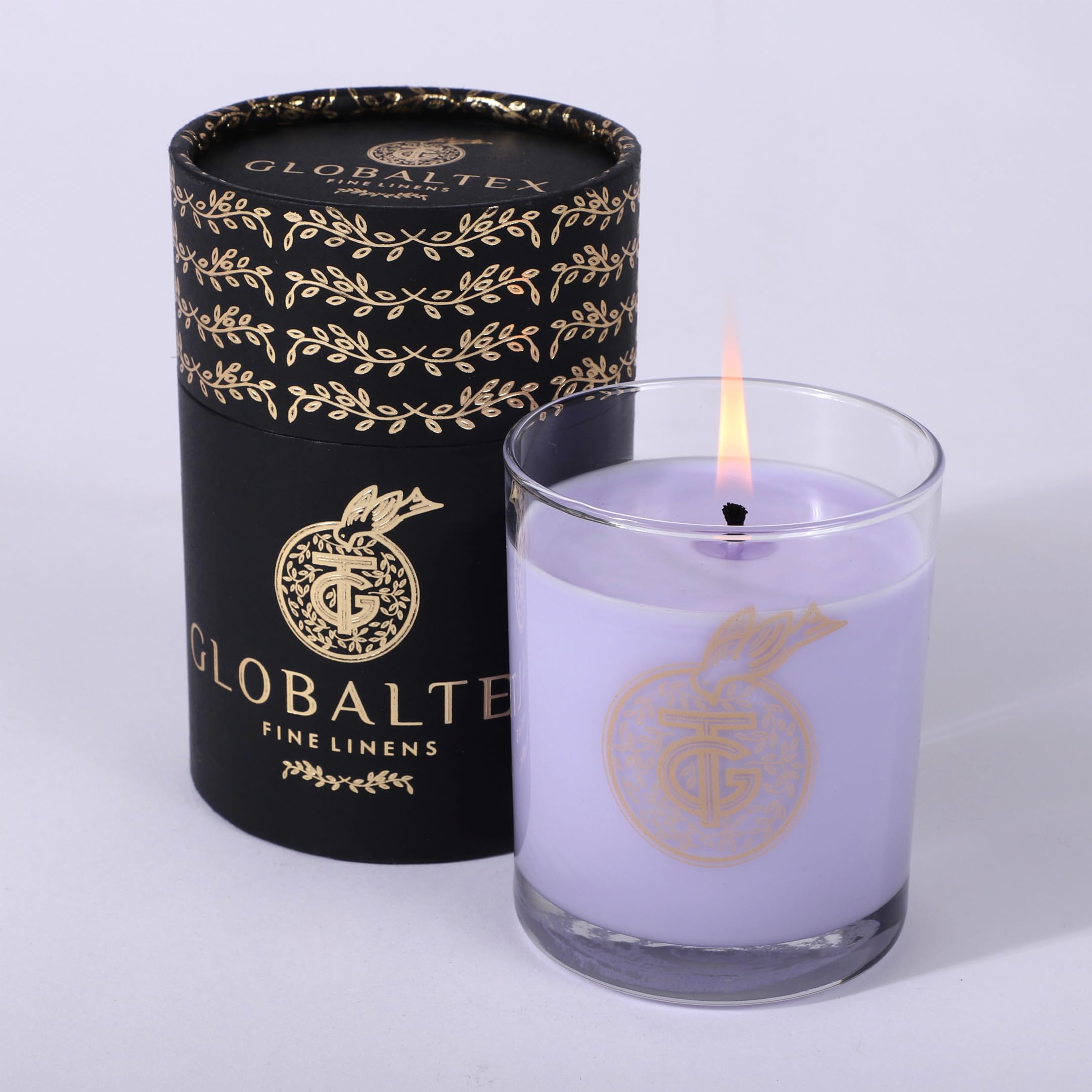 Organic Wild Lavender Candles | Scented Candles for Home | 6 oz 43 Hour Burn, Lavender Candle in Glass Jar