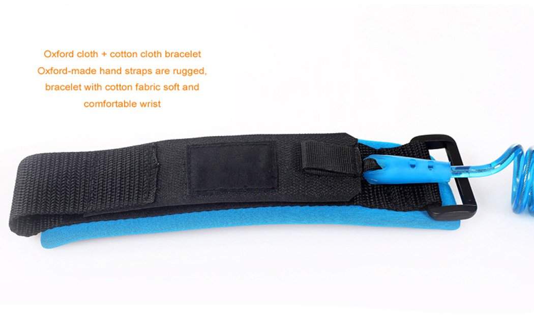 Hillento Baby Child Anti Lost Safety Wrist Link Harness Strap Rope Leash Walking Hand Belt for Toddlers, Kids(1.5m Blue)