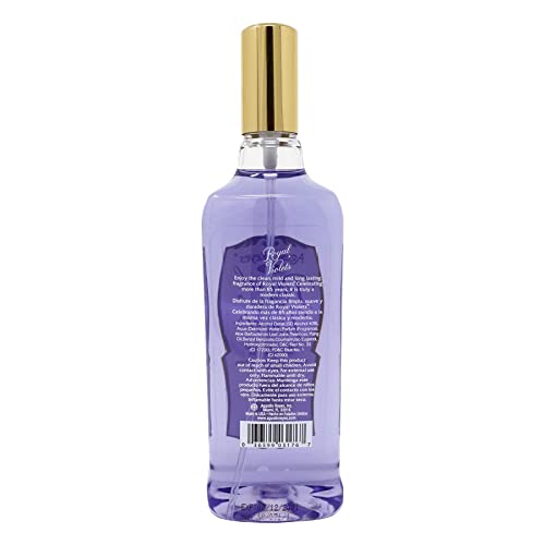 Royal Violets Baby Cologne with Aloe Vera for Baby Sensitive Skin, Relaxing Aroma, 7.6 Fl Oz, bottle