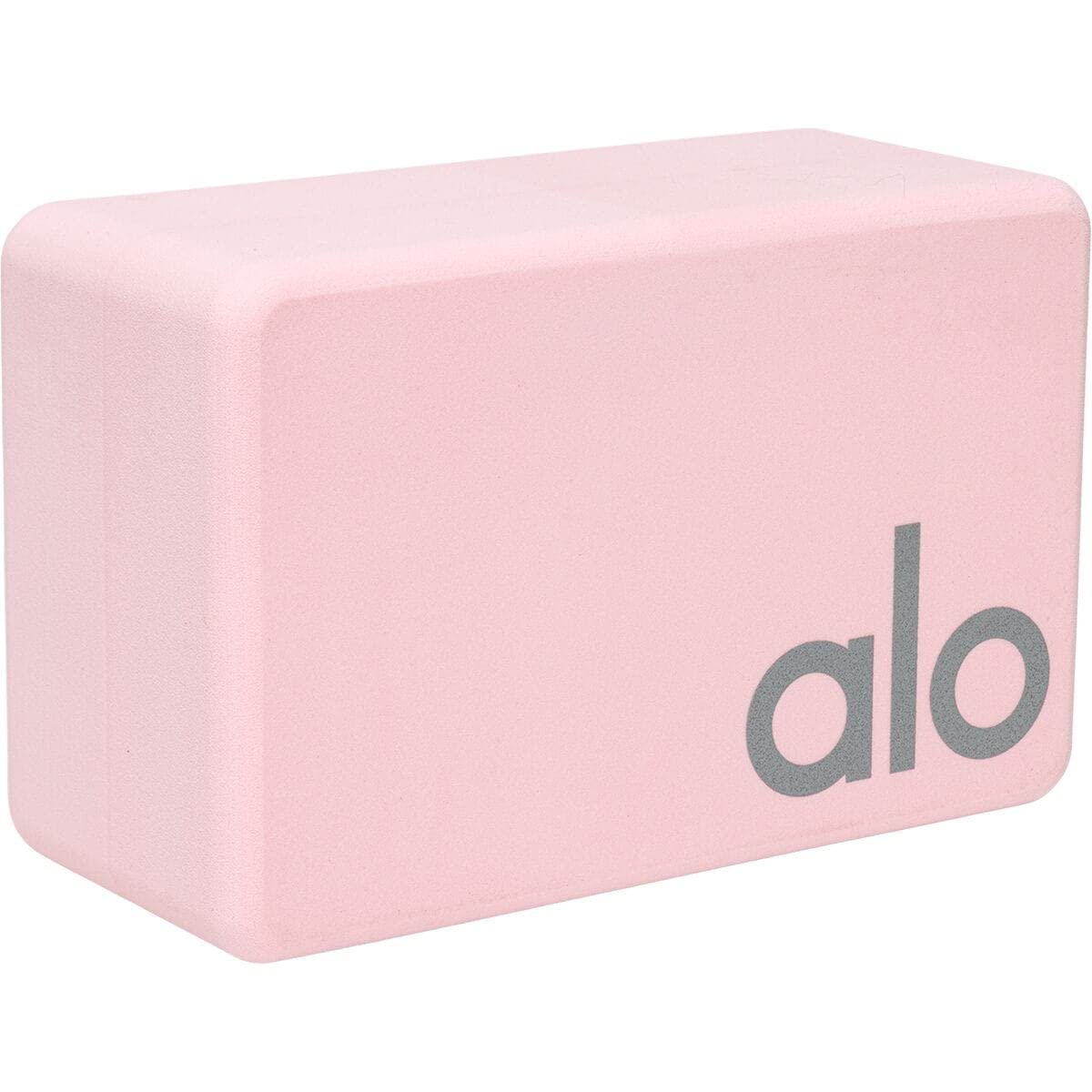 Alo Yoga Uplifting Yoga Block Powder Pink/Silver, One Size