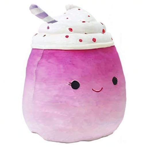 Official KellyToy Squishmallows 5 inch Plush Stuffed Animal (Cinnamon 5 inch Yogurt)