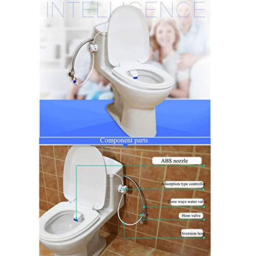 Bathroom for Smart-Toilet for Seat-Bidet Sprayer-Kit Mechanical Ass Flusher-DIY Intelligent Toilet Flushing-Sanitary