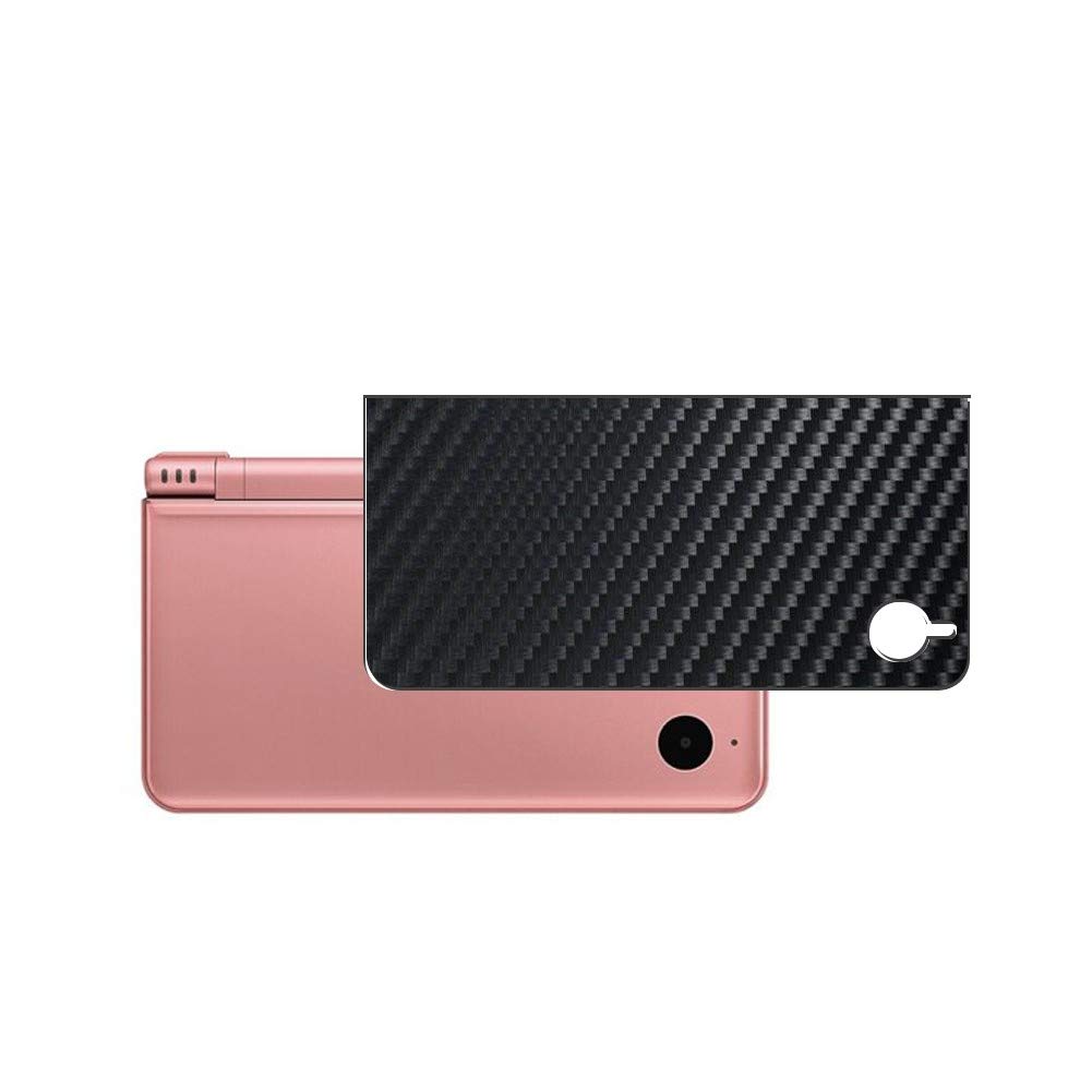 Puccy 2 Pack Back Screen Protector Film, compatible with Nintendo DSI XL Black Carbon TPU Guard Cover ( Not Tempered Glass/Not Front Screen Protectors )