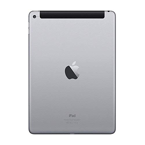 Apple iPad Air 2 128GB Factory Unlocked (Wi-Fi + Cellular 4G LTE, Space Gray) Newest Version (Renewed)
