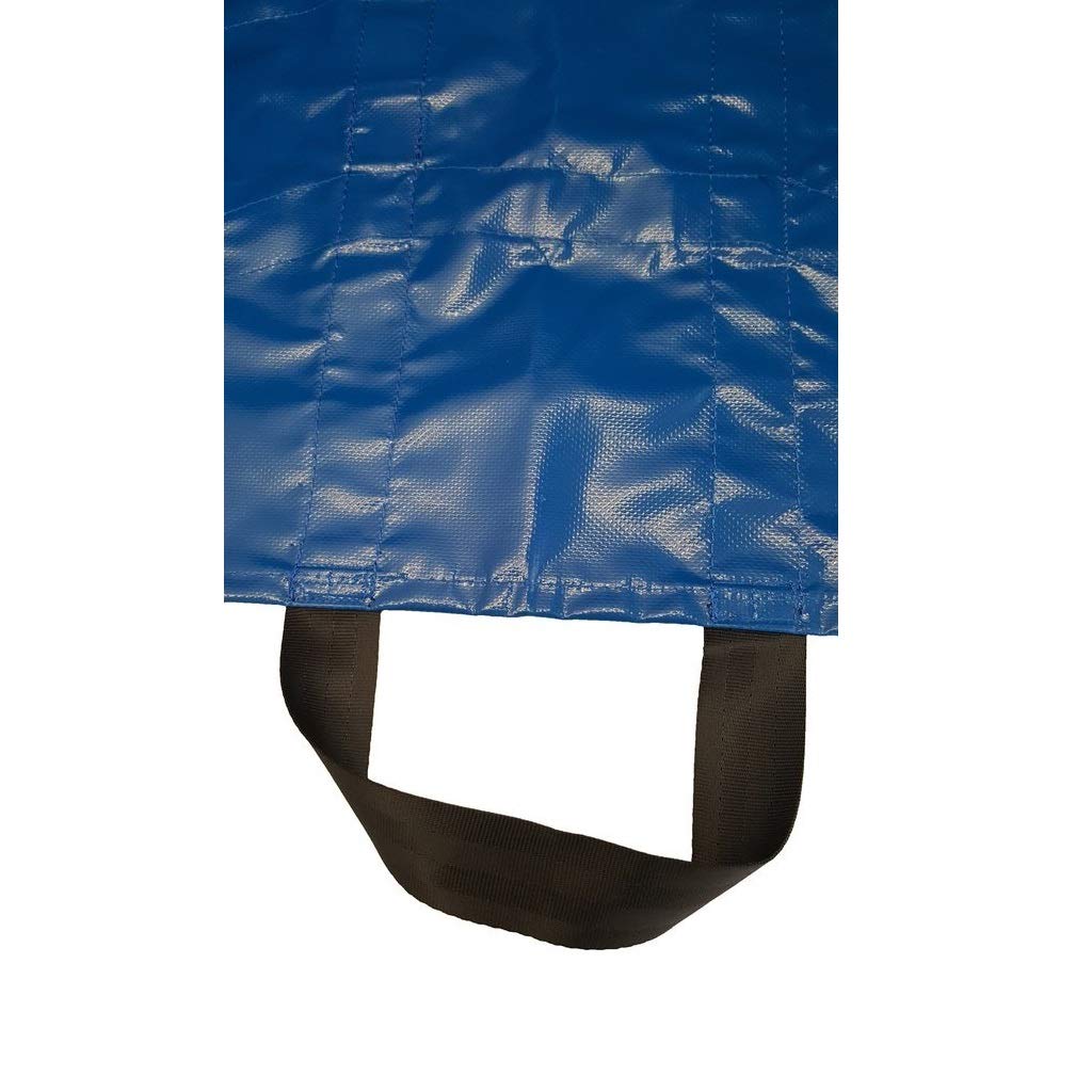 LINE2design Portable Transport Unit Seat - Emergency Evacuation Medical Chair 8 Handles Durable Transportation Seat - All Impervious Material Royal Blue