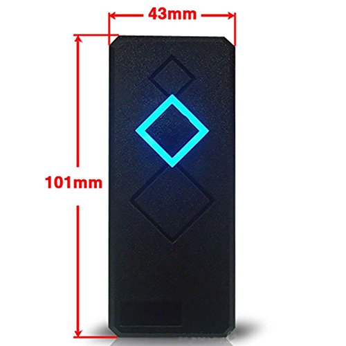 MENGQI-CONTROL TCP/IP 4 Door Entry Access Control Panel Kit Electric Strike Fail Secure NO Mode Lock Enroll RFID USB Reader 110-240V Power Supply Box RFID Reader Phone APP remotely Open Door
