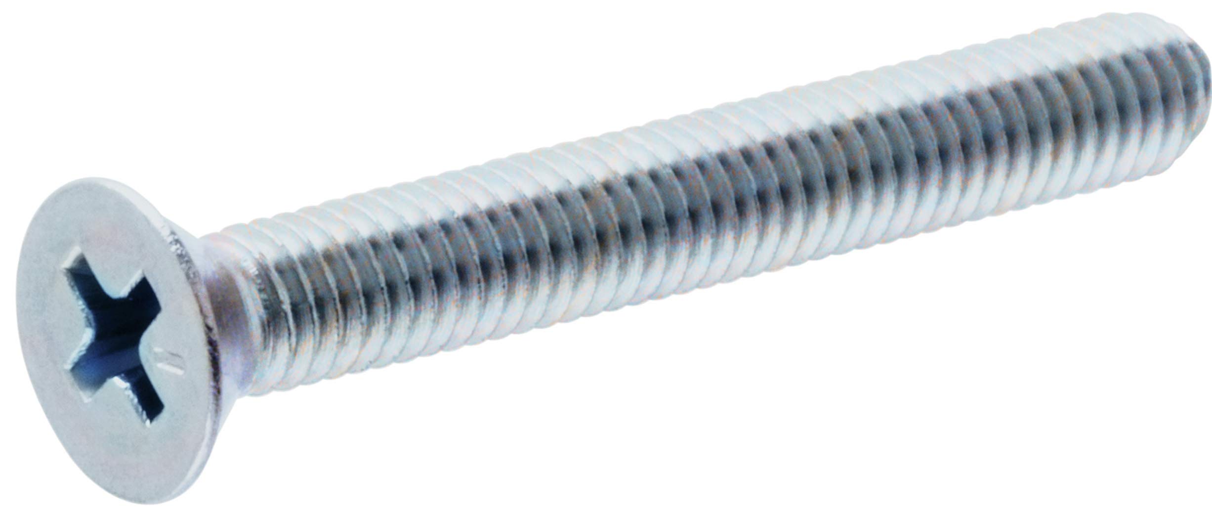 Hillman Group 101040 6-32-Inch x 1-1/2-Inch, 100-Pack Zinc Flat Head Phillips Machine Screw, #6-32 x 1-1/2", 100 Pieces