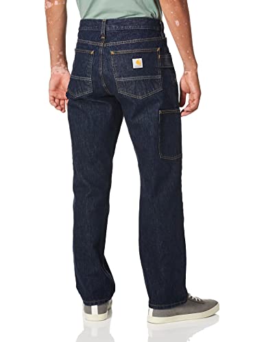 Carhartt Men's Rugged Flex Relaxed Fit Heavyweight 5-Pocket Jean, Freight, 42 x 30