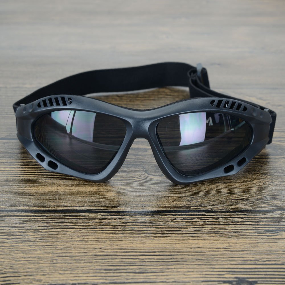 Viriber Motorcycle Goggles Bike Goggles UV Protective Outdoor Glasses Military Tactical Goggles