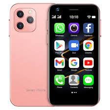 iLight Mini Smartphone 12 Pro - The World's Smallest 12 Pro Android Mobile 4G LTE Phone, Super Small 3" HD Touch Screen Global Unlocked Great for Kids 3GB RAM / 32GB ROM Tiny iPhone 12 Pro Look Alike