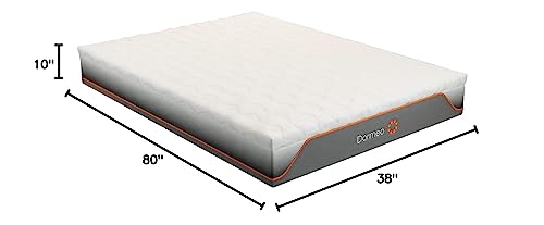 Dormeo Recovery 10" Twin XL Mattress with Signature Recovery Foam™ and Pressure Relieving OctaspringⓇ Technology, Medium Firm - 80” L x 38” W x 10” H