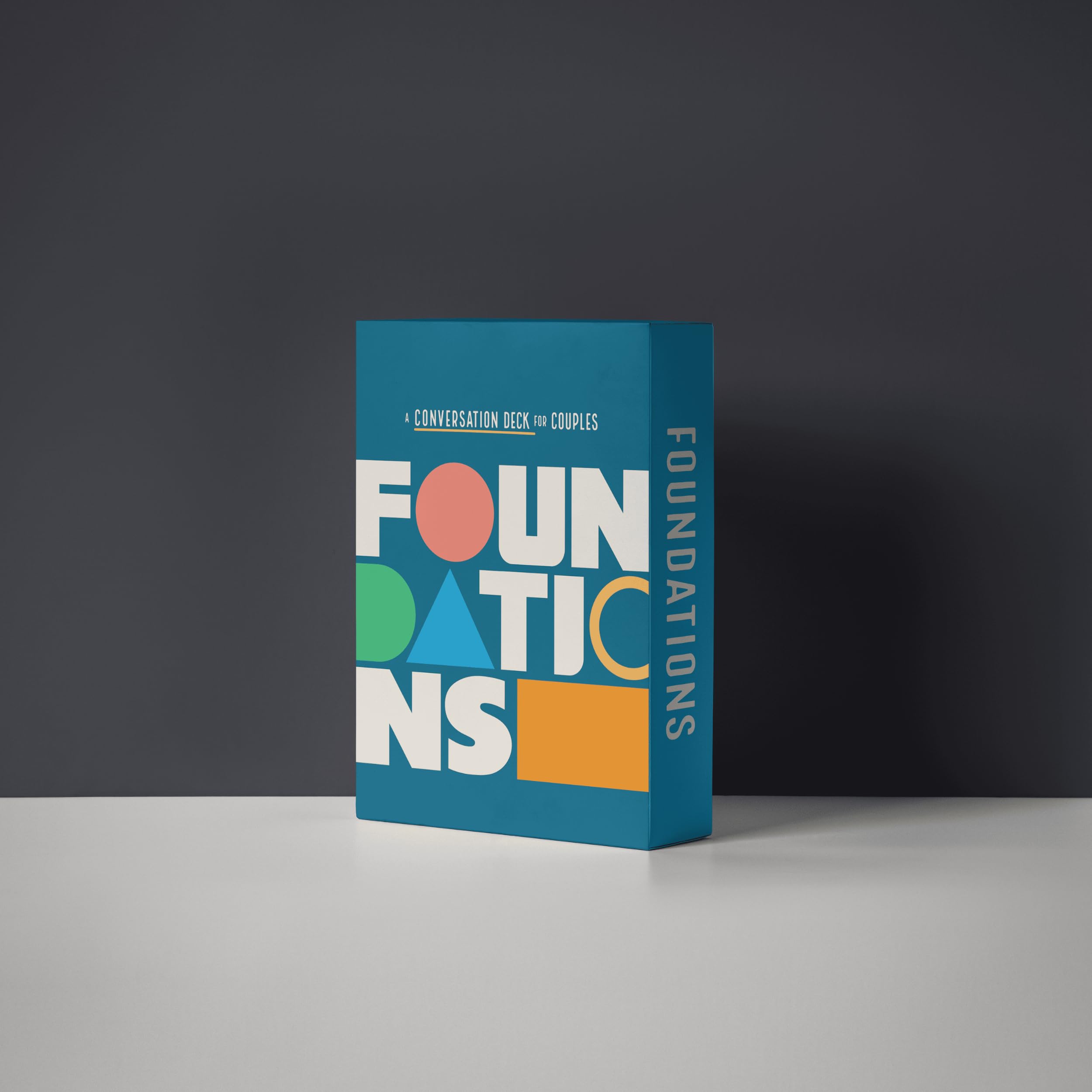 DEAR YOUNG MARRIED COUPLE Foundations Card Deck Conversation Starters - 52 Questions and Tips to Become Connected - Cards Game - Wedding Gift - Road Trip - Get to Know Each Other