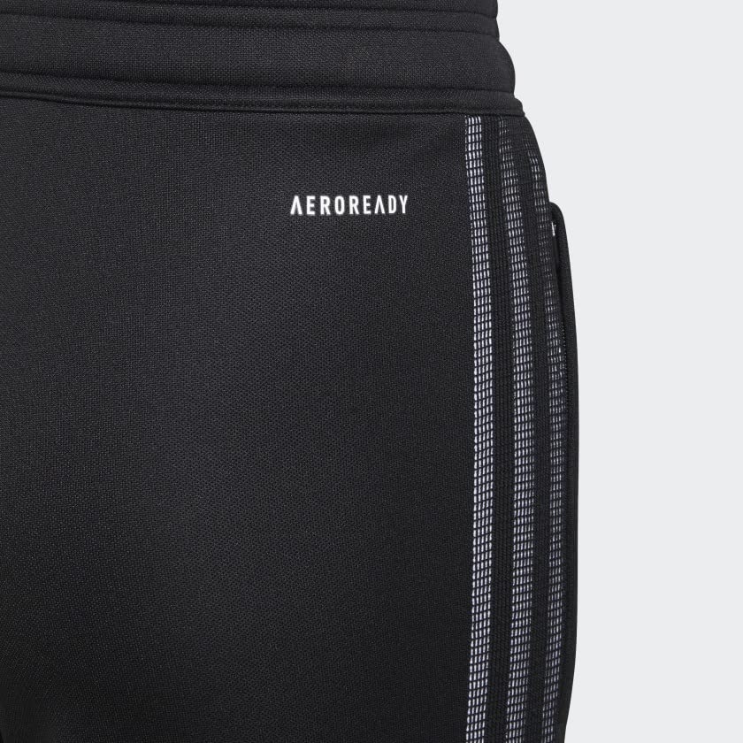 adidas girls Tiro Track Pants GCU Black/White X-Small