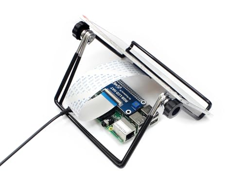 waveshare 7inch Display Compatible with Raspberry Pi 4B/3B+/3B/2B/B+/A+/Zero/Zero W/WH/Zero 2W Series Boards 1024×600 Resolution DPI Interface IPS No Touch