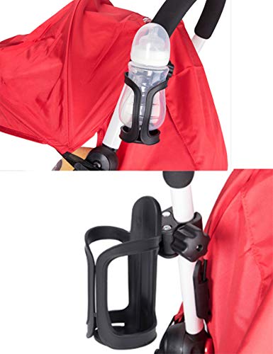 Jueshanzj Universal Baby Stroller Cup Holder for Walker Wheelchair Pushchair Trolleys Bike Black (Multipurpose) Suitable for Most Cup