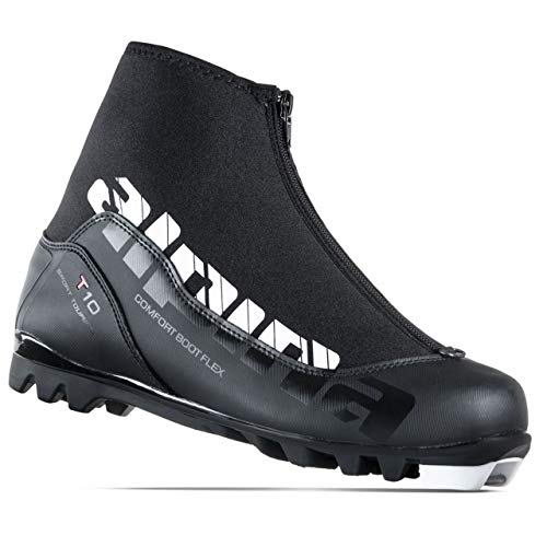 Alpina T10 Cross Country Ski Boots - Men's Black/White/Red 43