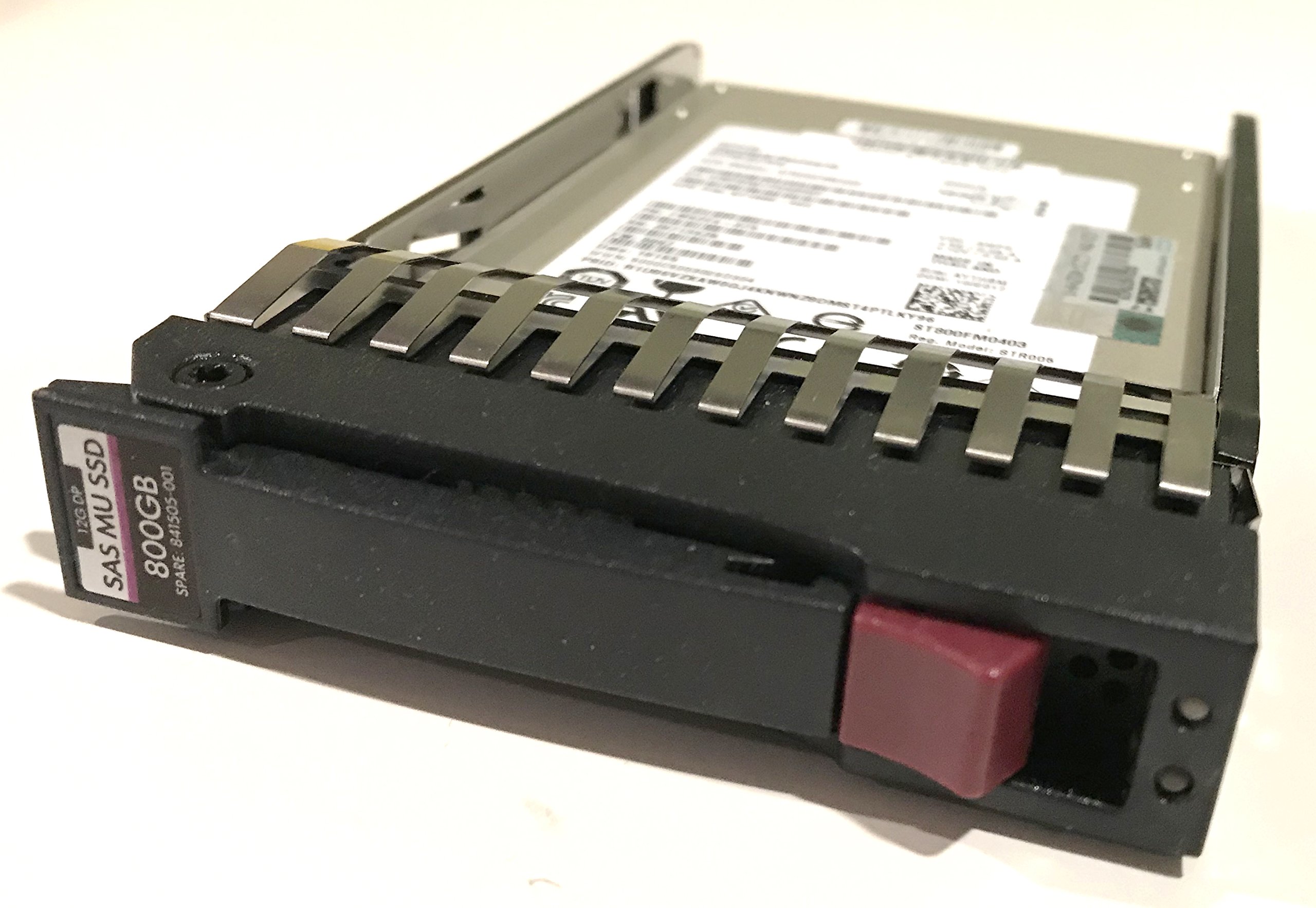 HP 841505-001 800GB SAS Solid State Drive (SSD) - 12Gbps interface, 2.5in small form factor (SFF), mixed use (MU) - For use with MSA products