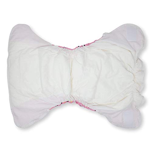 Rearz - Omutsu Bulky Fitted Nighttime Cloth Diaper (Pink - Sheep) (Small/Medium)