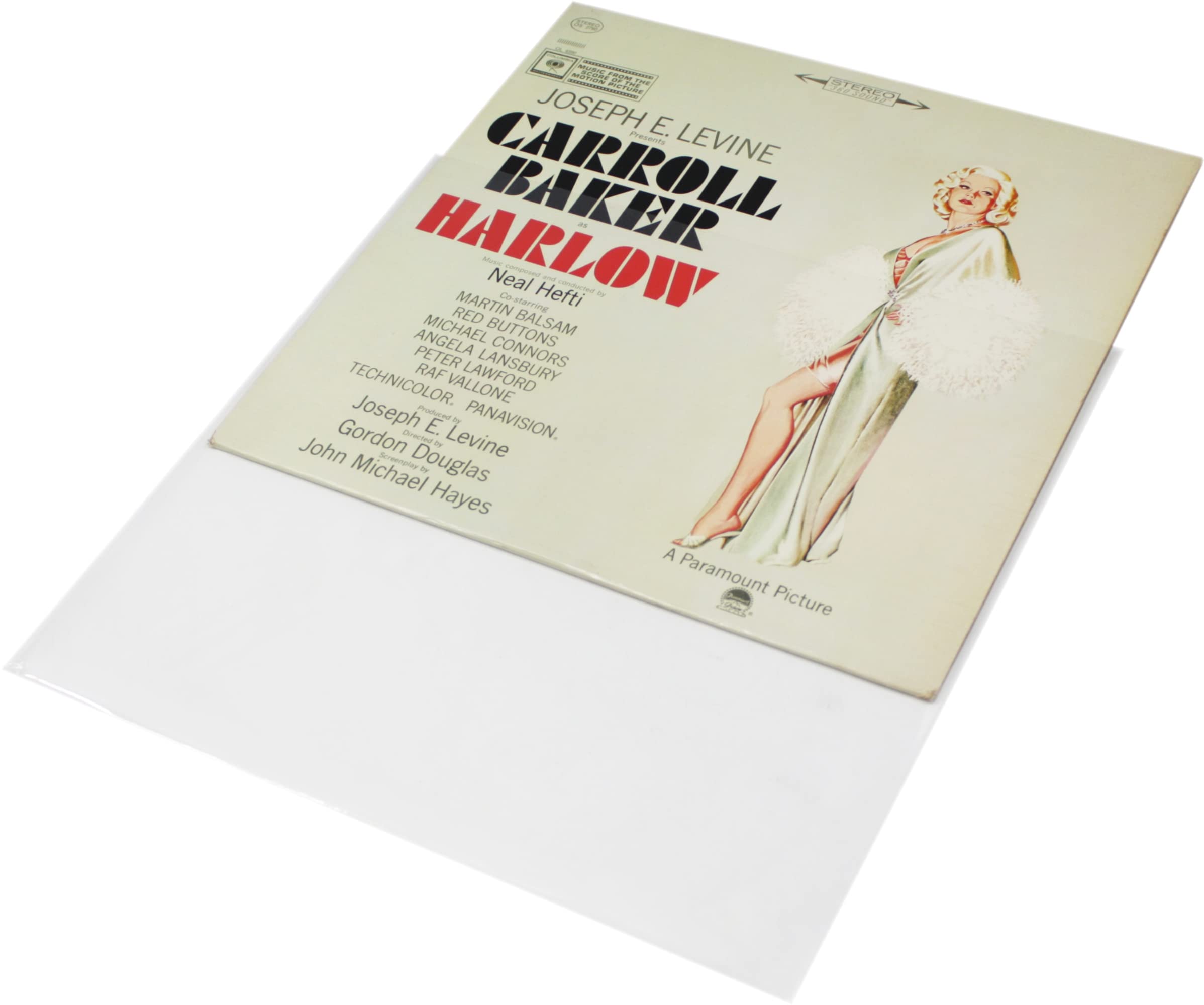 Square Deal Recordings & Supplies (1000) 12 Inch LP Record Outer Sleeves Premium 2 mil Thick Archival Quality, Super Clear #12SB02