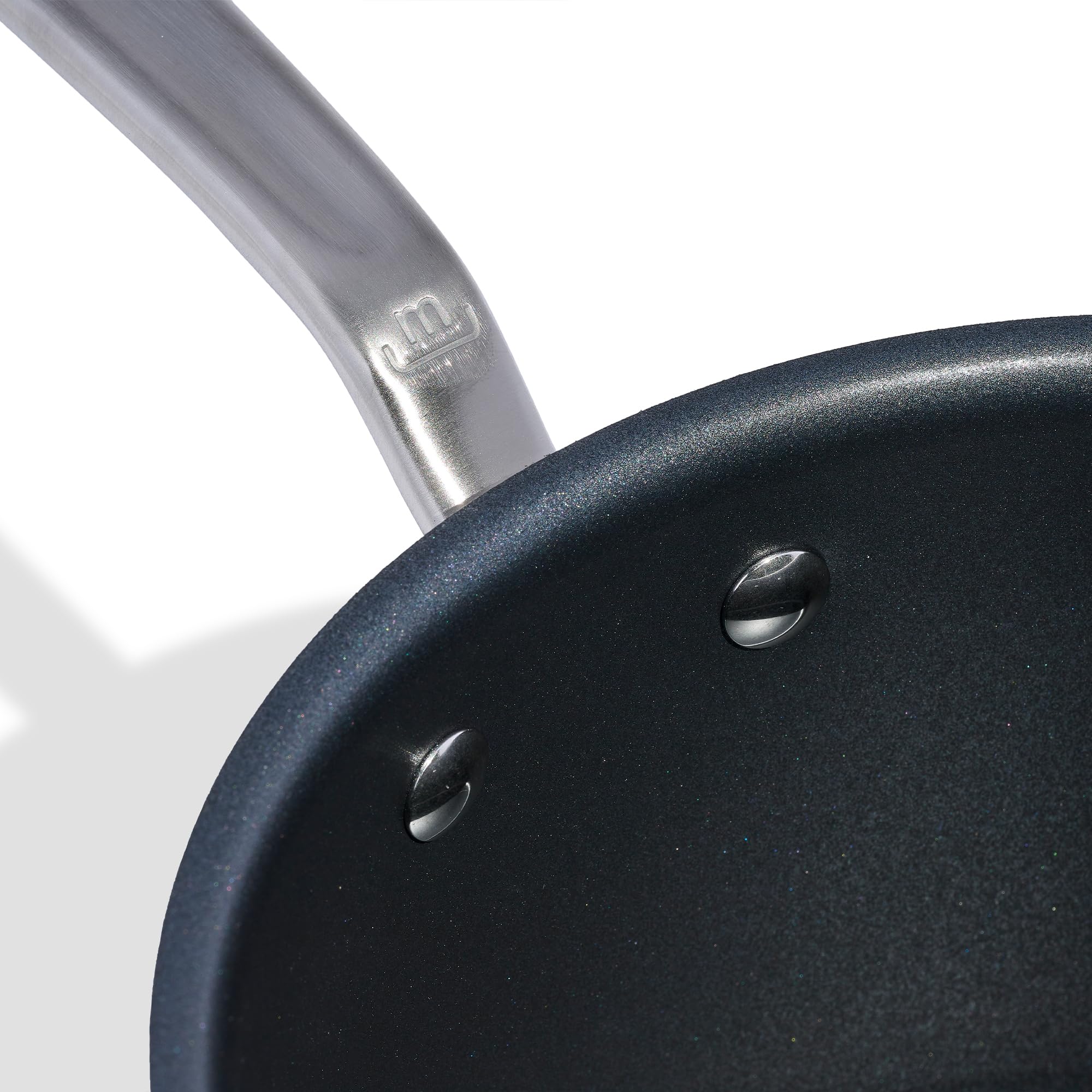 Made In Cookware - ProCoat 4 Quart Non Stick Sauce Pan With Lid - Graphite - 5 Ply Stainless Clad Nonstick Saucepan - Professional Cookware - Crafted in Italy - Induction Compatible