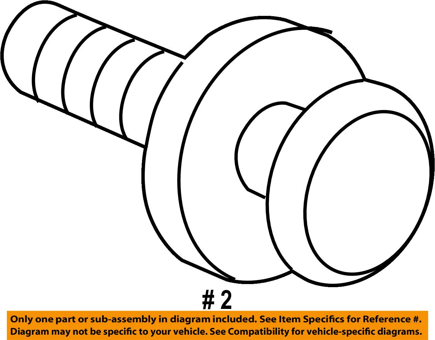 Honda 93405-06016-08 Bolt Genuine Original Equipment Manufacturer (OEM) Part