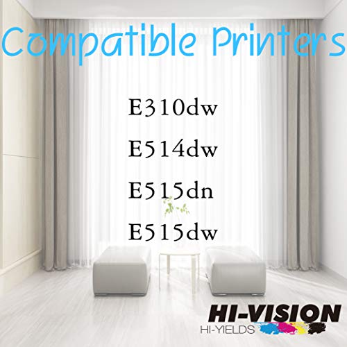 HI-VisionĀ® 1 Pack Compatible PVTHG 593-BBKD Toner Cartridge Replacement for E310dw E514dw E515dw E515dn