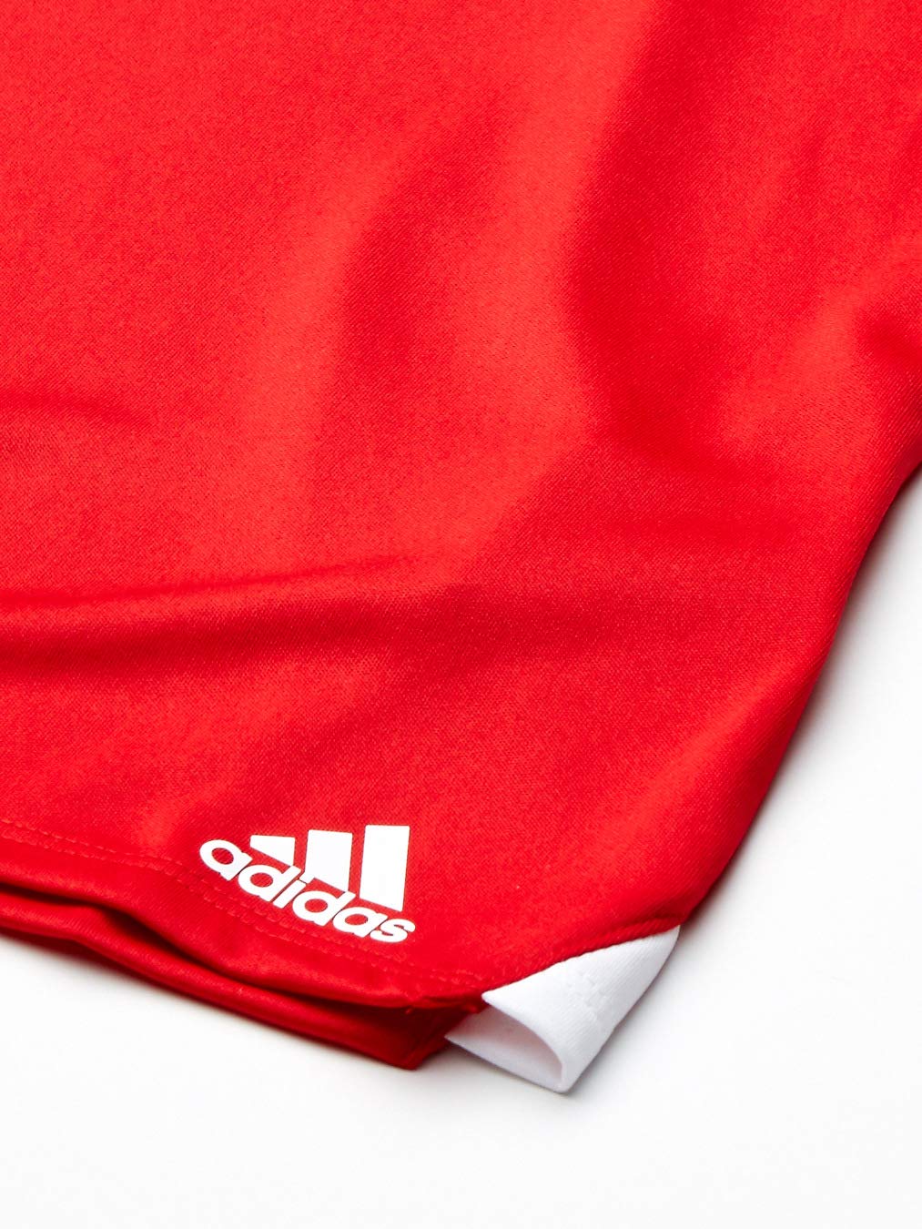 adidas Junior Girls' Club Tennis Tee, Scarlet, Small