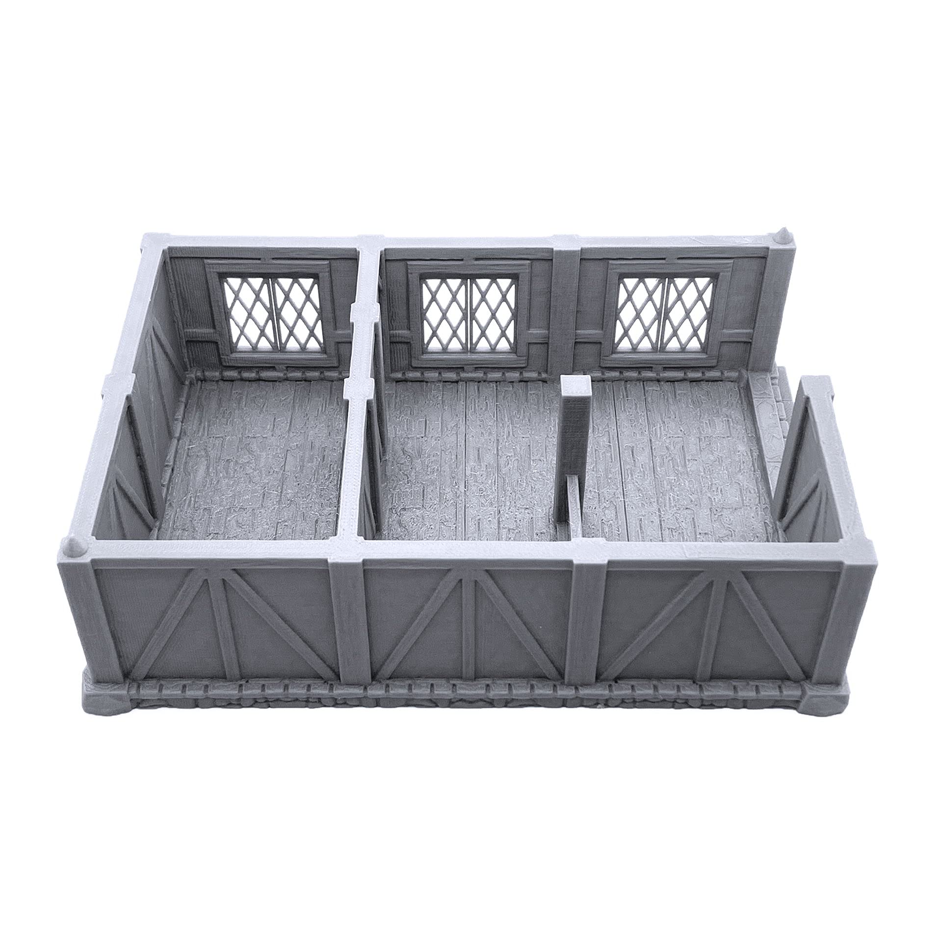 EnderToys Ulvheim Merchant House - Stable by Terrain4Print, 3D Printed Tabletop RPG Scenery and Wargame Terrain for 28mm Miniatures