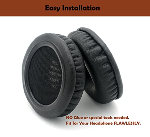 DowiTech Premium Headphone Replacement Ear Pads Cushions Headset Earpads Compatible with Sennheiser HD414 HD-414 Headset