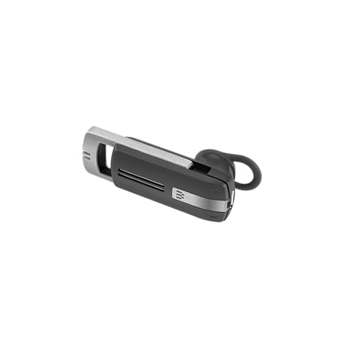 Sennheiser Presence Grey UC (508342) - Dual Connectivity, Single-Sided Bluetooth Headset for Mobile Device & Softphone/PC Connection, with Carrying Case and USB Dongle (Black)