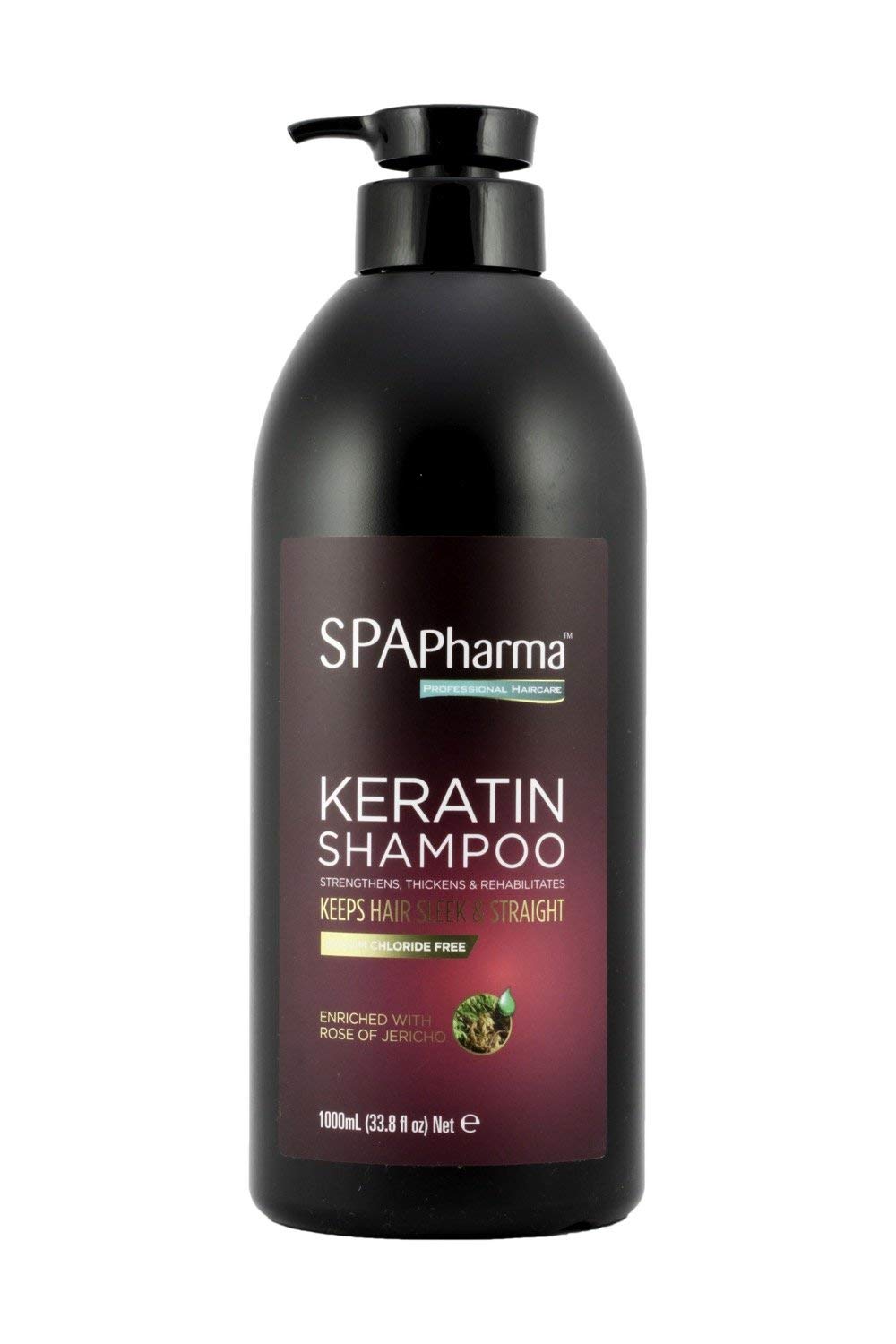 SpaPharma Keratin Shampoo & Conditioner Bundle 2 x 33.8 fl.oz. Nourishes, rehabilitates and adds body.
