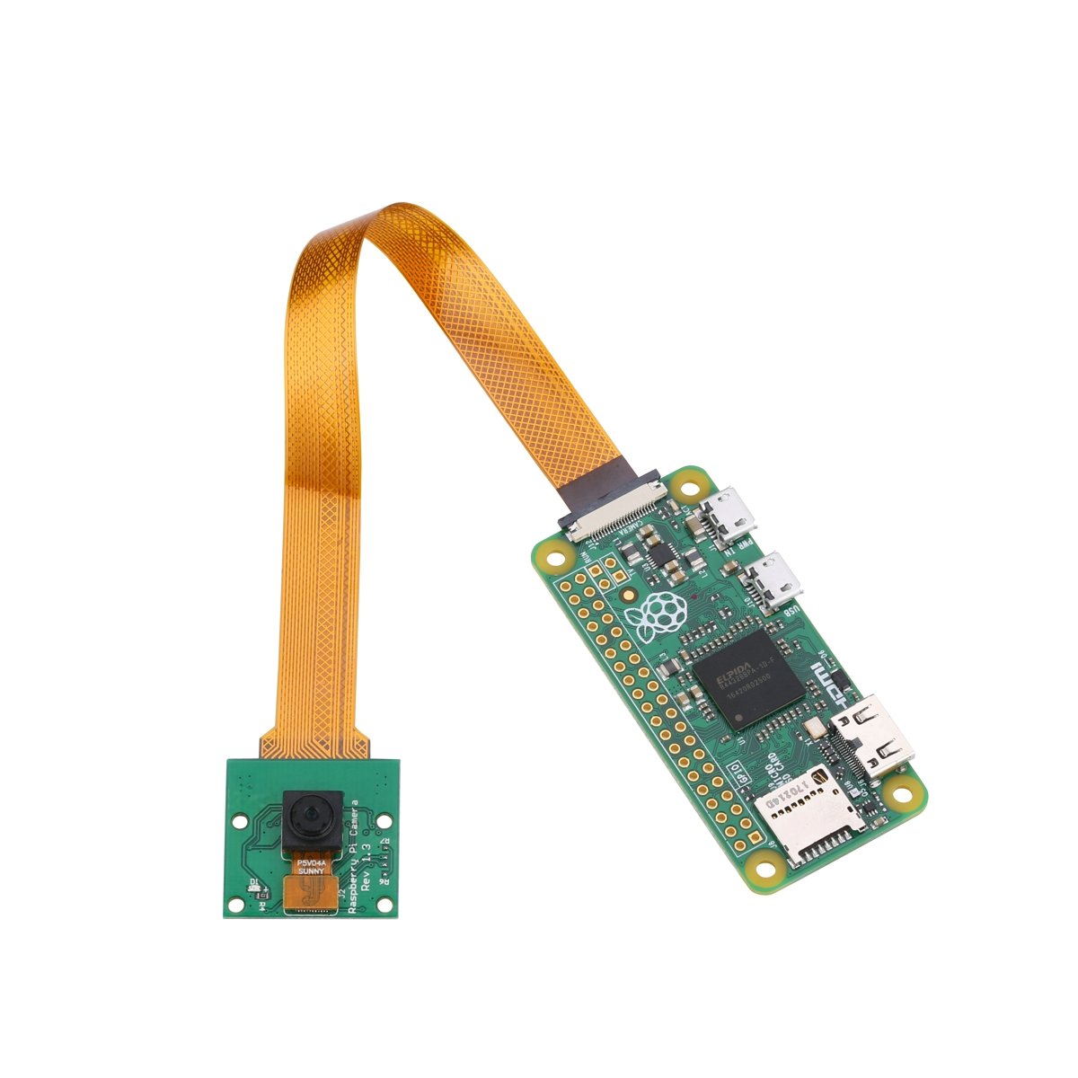 Unistorm Raspberry Pi Zero CSI Camera Module 5MP Webcam Support 1080p 720p Video for Raspberry Pi Zero W Also