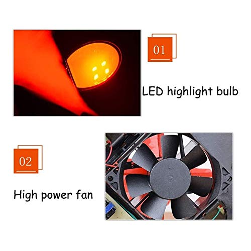 Halloween Lantern Halloween Pumpkin Lantern LED Flame Light, Simulation Bonfire Electronic Flame Lamp Flame Effect Fire Place Ornaments Home Decor For Garden Landscape Halloween Pathway Patio