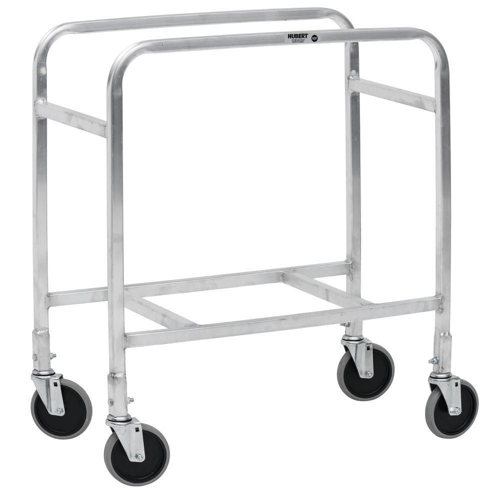 HUBERT Lug Dolly for 2 Lugs Aluminum - 29 9/10"L x 16 7/8"W x 32 5/8"H
