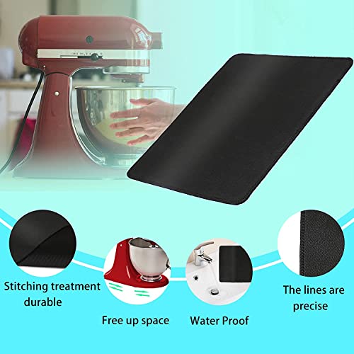 Heat Resistant Mat,Heat Resistant Mat for Air Fryer with Kitchen Appliance Sliders Function, Countertop Heat Protector Mats,Air Fryer Mat for COSORI Foodi Air Fryer, Coffee Maker, Blender 14" x 12"